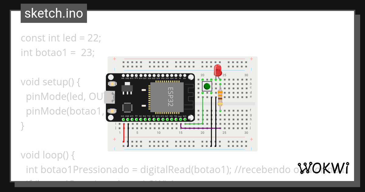 Wokwi - Online ESP32, STM32, Arduino Simulator