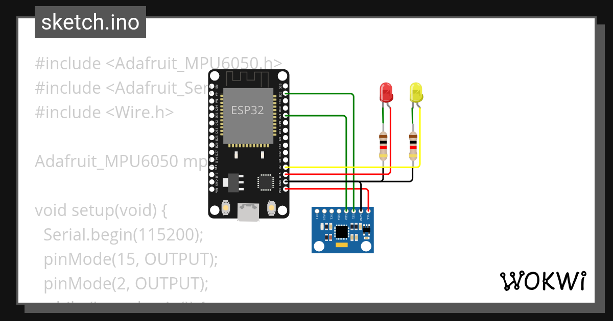 ПР№4 Wokwi Esp32 Stm32 Arduino Simulator 2463