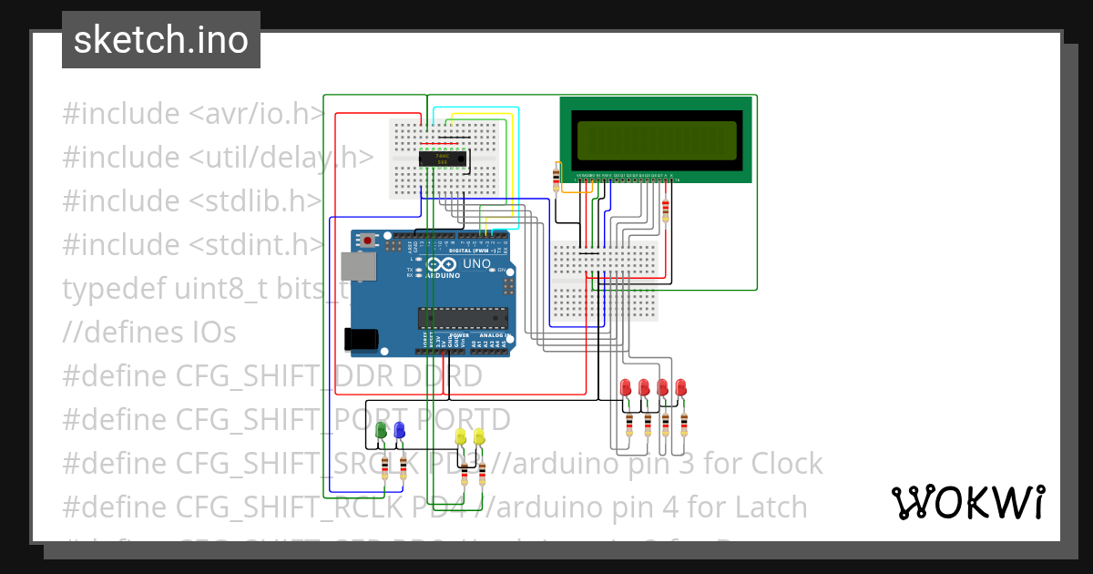 595bare - Wokwi ESP32, STM32, Arduino Simulator