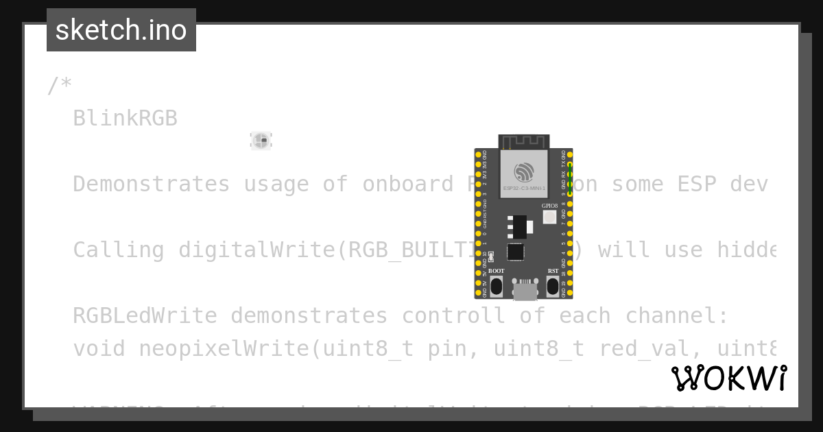 Wokwi Online Esp32 Stm32 Arduino Simulator 0308