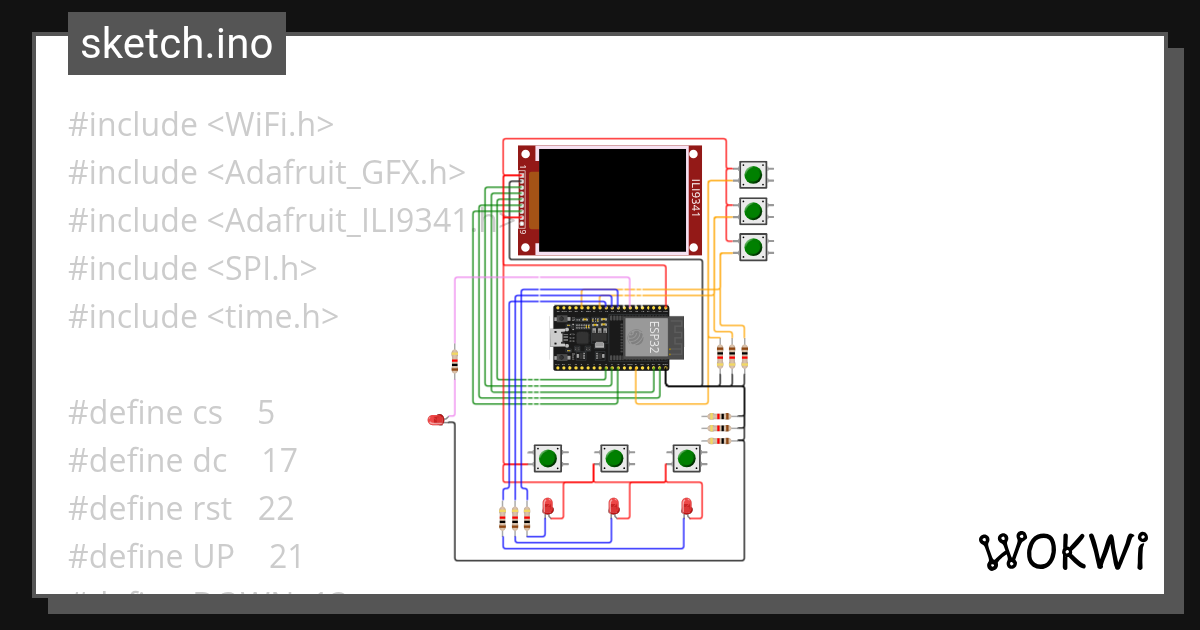 andon - Wokwi ESP32, STM32, Arduino Simulator