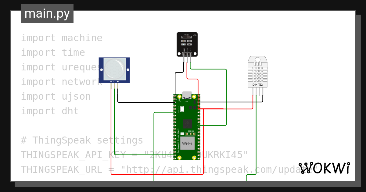 Pi Pico W Micropython Test Wokwi Esp32 Stm32 Arduino Simulator 9129