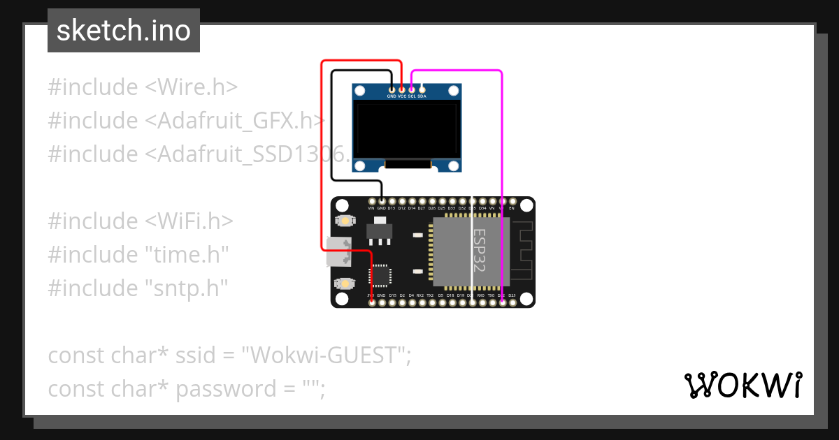 esp32 clock Copy - Wokwi ESP32, STM32, Arduino Simulator