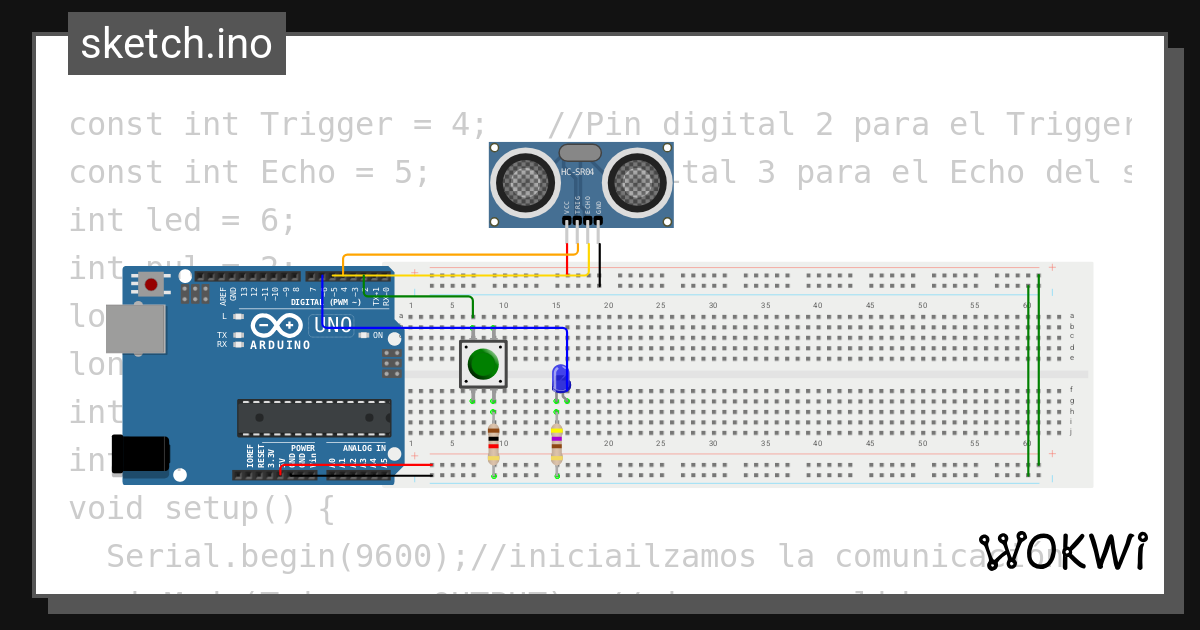 Ejercicio 6 Si Wokwi Esp32 Stm32 Arduino Simulator