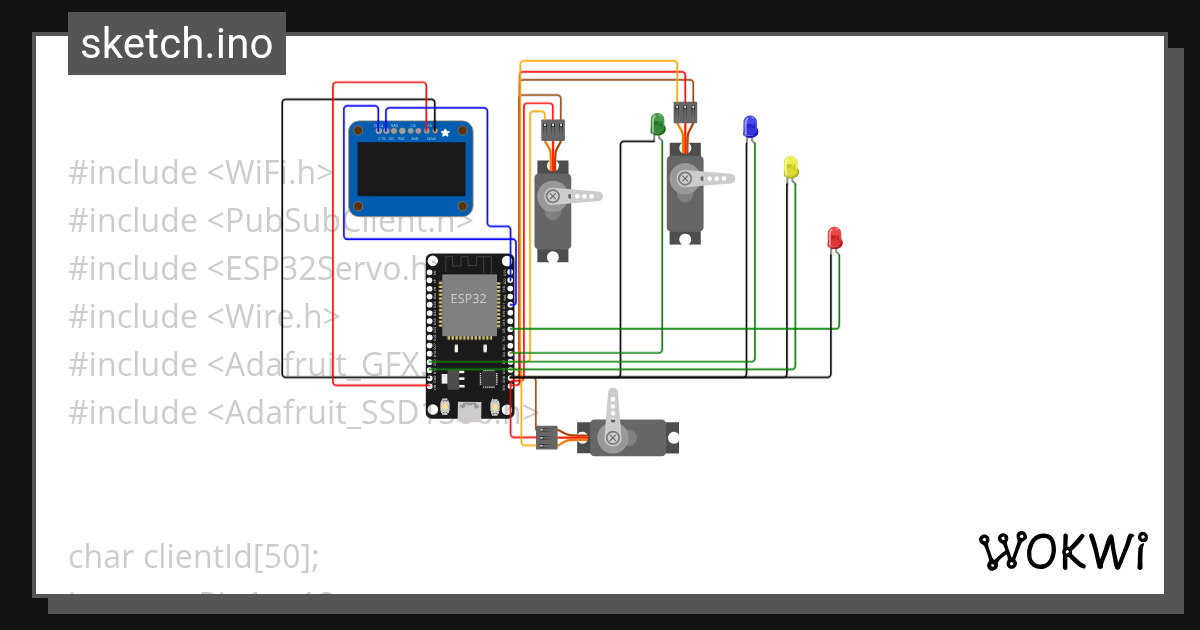 Rocket Launcher Final - Wokwi ESP32, STM32, Arduino Simulator