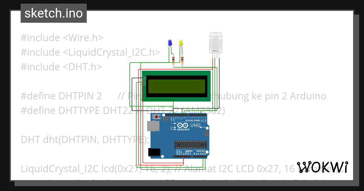 tugas 5 233051011 - Wokwi ESP32, STM32, Arduino Simulator