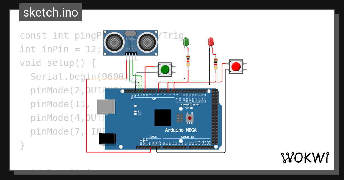 โปรเจคที่ยังไม่เสร็จ Wokwi Esp32 Stm32 Arduino Simulator 3311