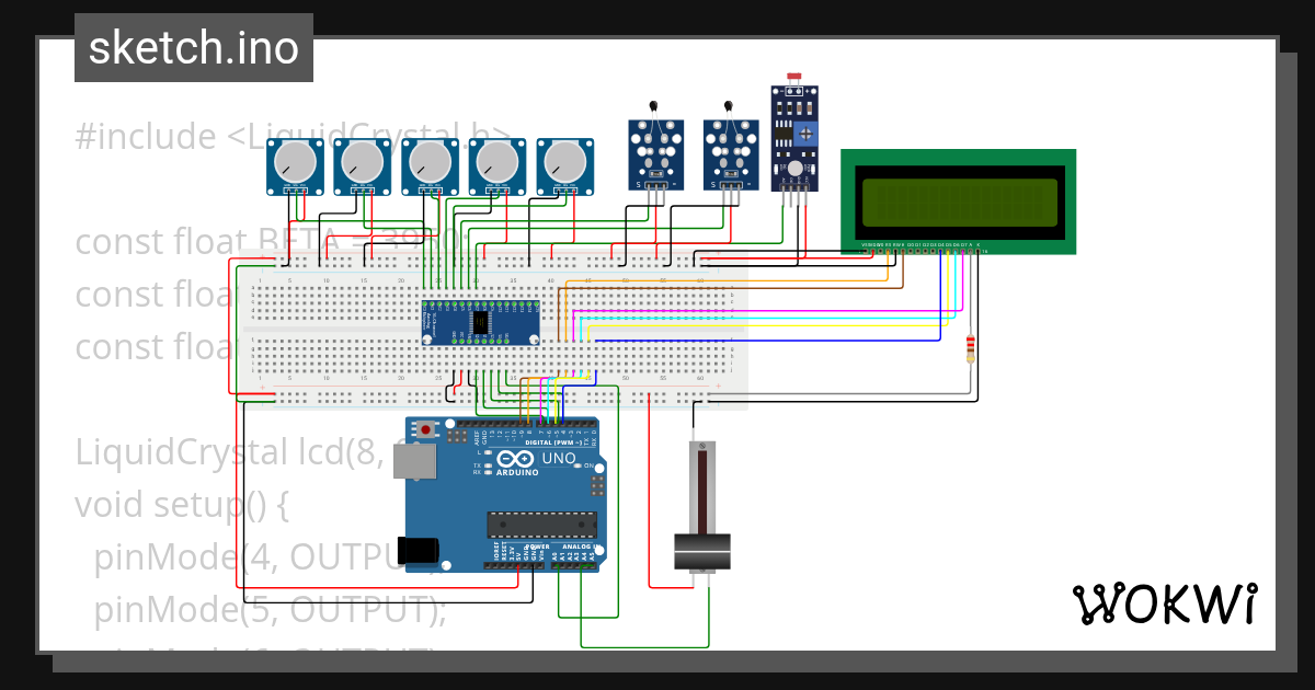 LDR Copy - Wokwi ESP32, STM32, Arduino Simulator