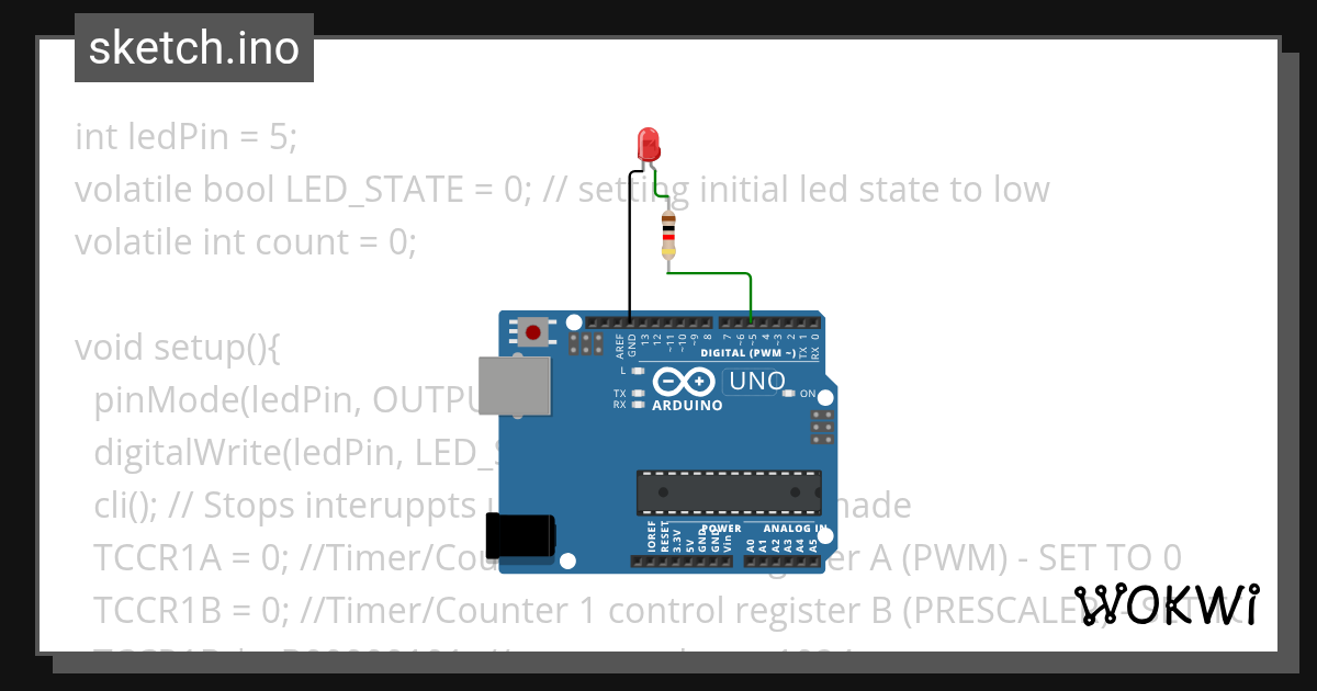 timer - arduino - Wokwi ESP32, STM32, Arduino Simulator