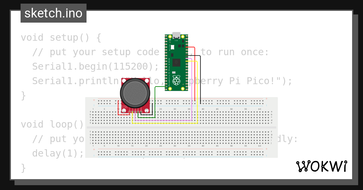 Teste Pico Wokwi Esp32 Stm32 Arduino Simulator 3032