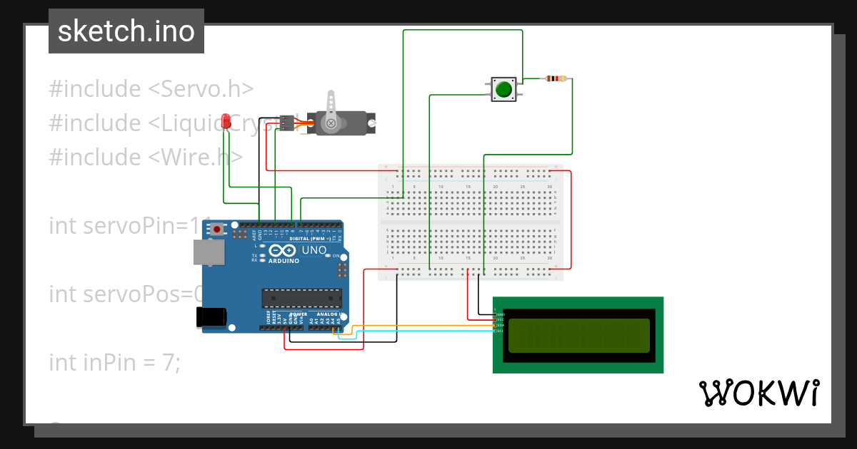 Servofacerecognnition Wokwi Esp32 Stm32 Arduino Simulator