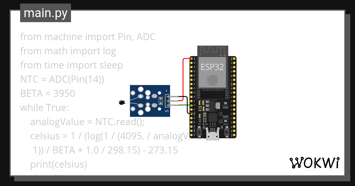 NTC-UTS - Wokwi ESP32, STM32, Arduino Simulator NTC-UTS - Wokwi ESP32, STM32, Arduino Simulator