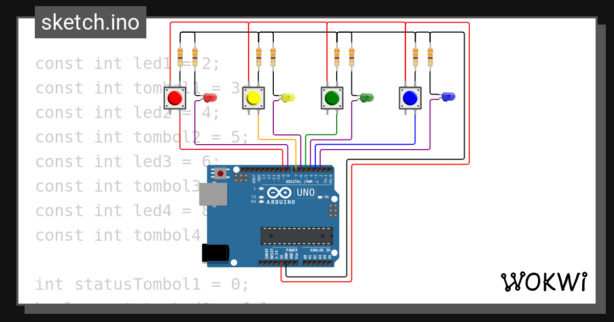 Uji Coba2 Pin Arduino Wokwi Esp32 Stm32 Arduino Simulator