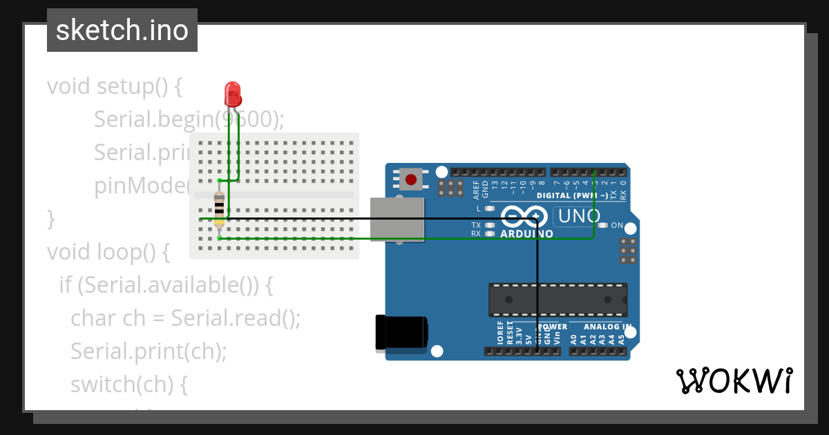 Led灯 Wokwi Esp32 Stm32 Arduino Simulator 