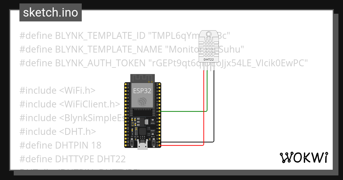 Monitoring Suhu - Wokwi ESP32, STM32, Arduino Simulator Monitoring Suhu - Wokwi ESP32, STM32, Arduino Simulator