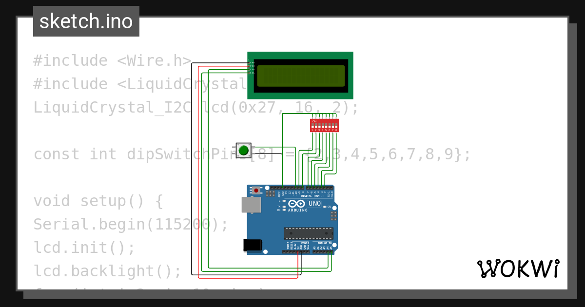 Bcd Code Prüfung Techniker Wokwi Esp32 Stm32 Arduino Simulator 7573
