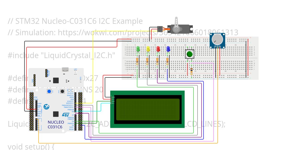 STM32 on Wokwi - Online ESP32, STM32, Arduino Simulator