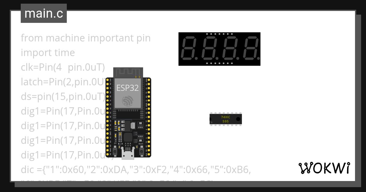 Wokwi - Online ESP32, STM32, Arduino Simulator