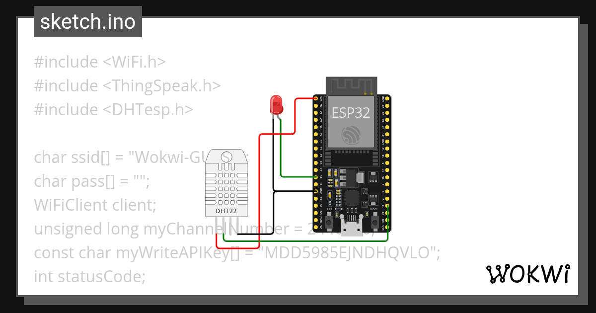 Weather_Monitoring - Wokwi ESP32, STM32, Arduino Simulator