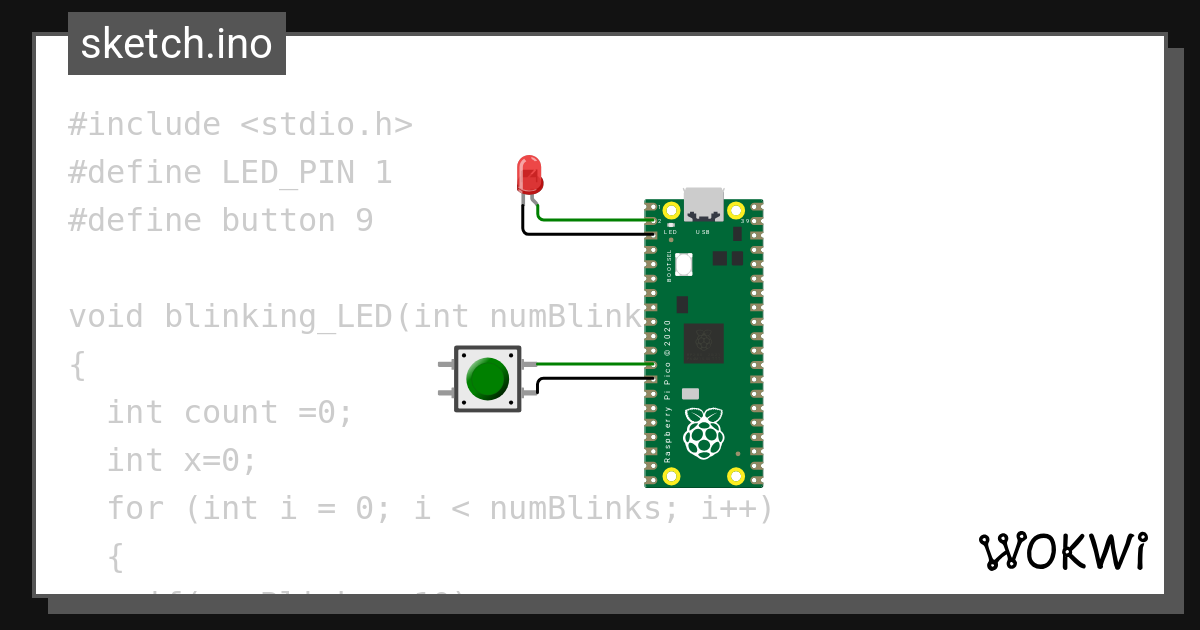 Prabhasjogiblinkingled Wokwi Esp32 Stm32 Arduino Simulator 9302