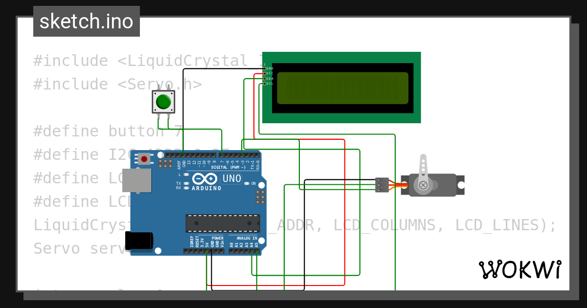 Servodisplaybutton Wokwi Esp32 Stm32 Arduino Simulator 3322