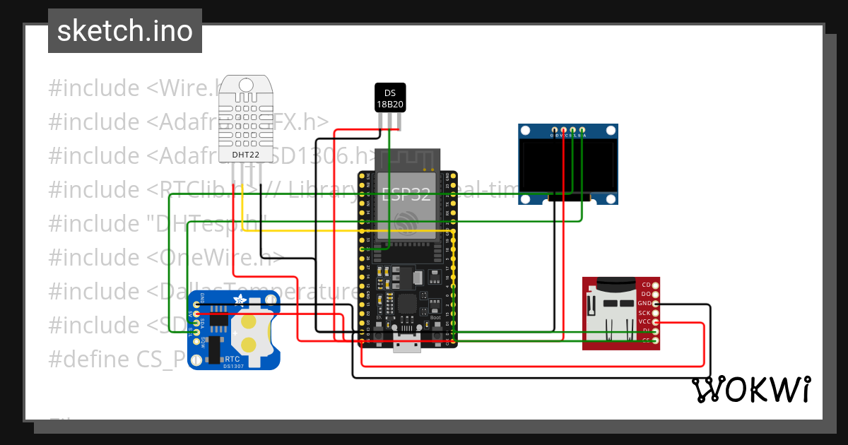 tarea sensores - Wokwi ESP32, STM32, Arduino Simulator