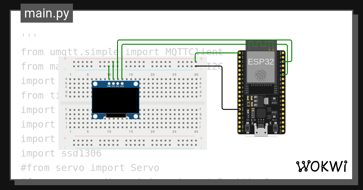 Prova Oled Su Dashboard Wokwi Esp32 Stm32 Arduino Simulator 1349