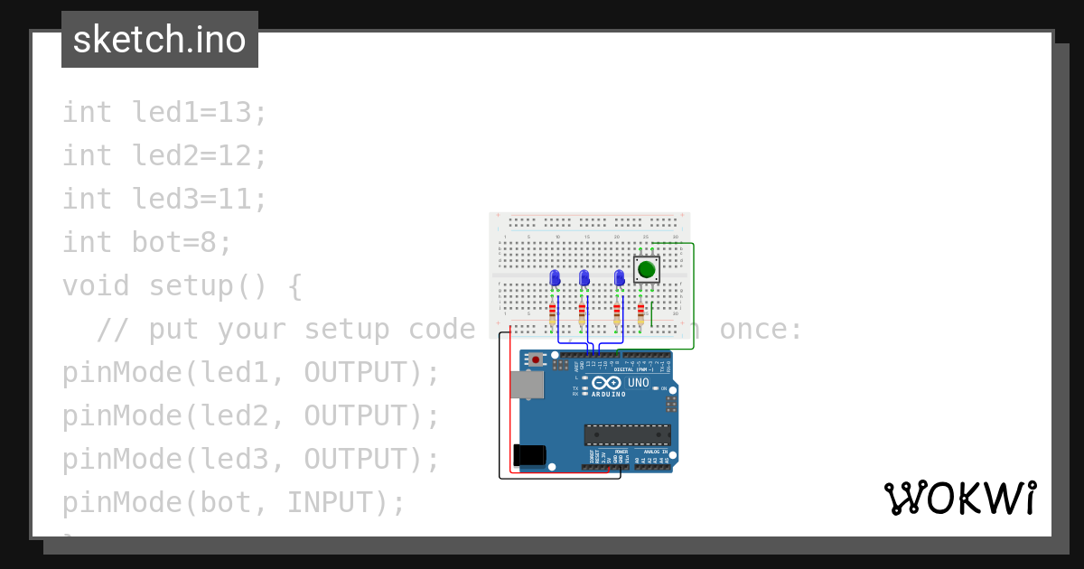 Semáfaro Com Arduino Wokwi Esp32 Stm32 Arduino Simulator