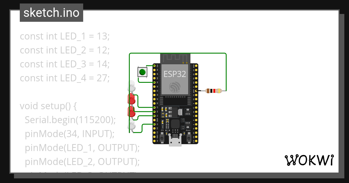 Wokwi - Online ESP32, STM32, Arduino Simulator Wokwi - Online ESP32, STM32, Arduino Simulator