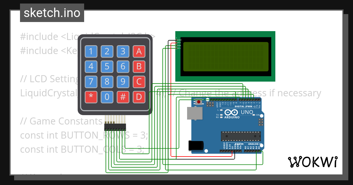Tic Tac Toe Wokwi Esp32 Stm32 Arduino Simulator