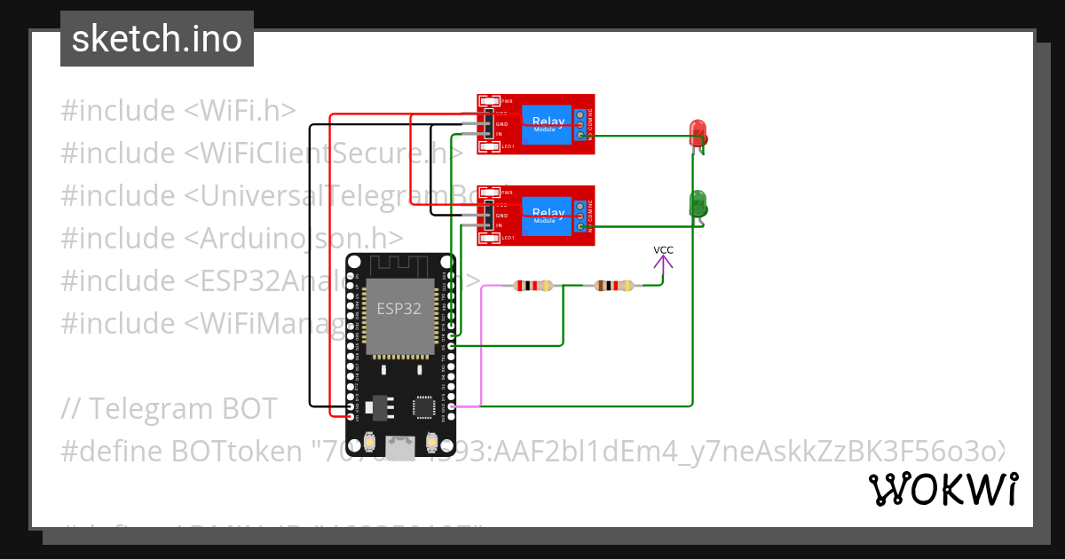 Telegram_albert - Wokwi ESP32, STM32, Arduino Simulator