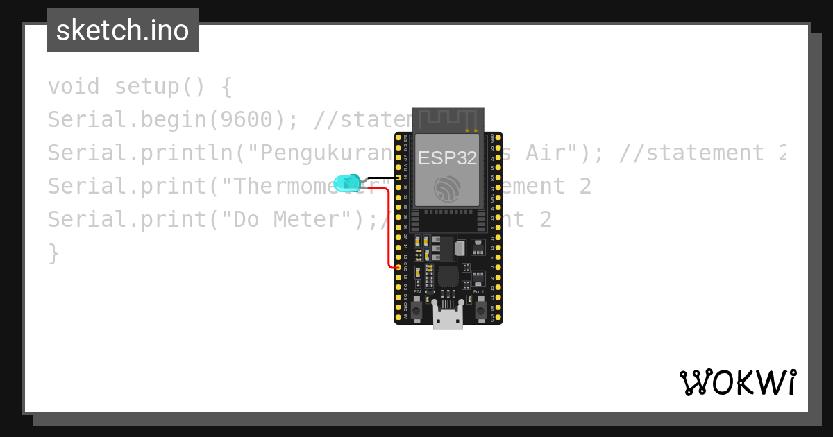 Projek 1 - Wokwi ESP32, STM32, Arduino Simulator Projek 1 - Wokwi ESP32, STM32, Arduino Simulator