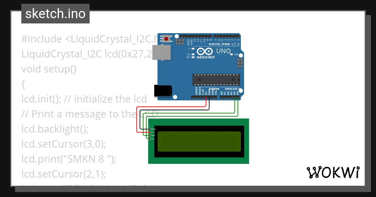 TUGAS 2 - Wokwi ESP32, STM32, Arduino Simulator TUGAS 2 - Wokwi ESP32, STM32, Arduino Simulator