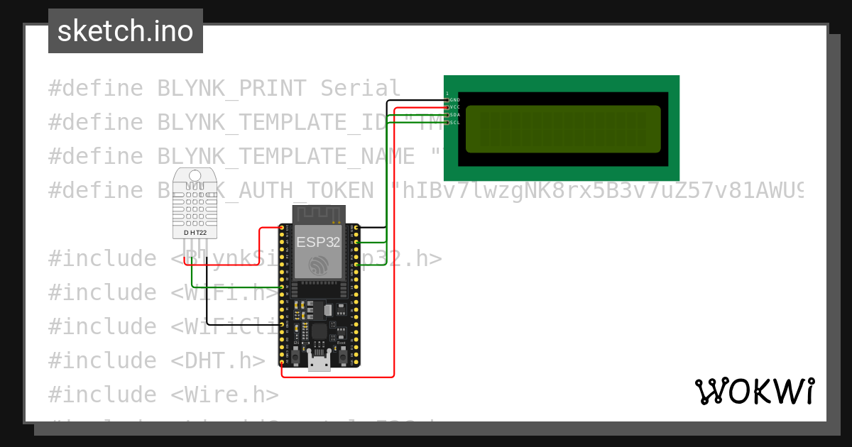 Tugas Suhu Esp32 Wokwi Esp32 Stm32 Arduino Simulator 7511