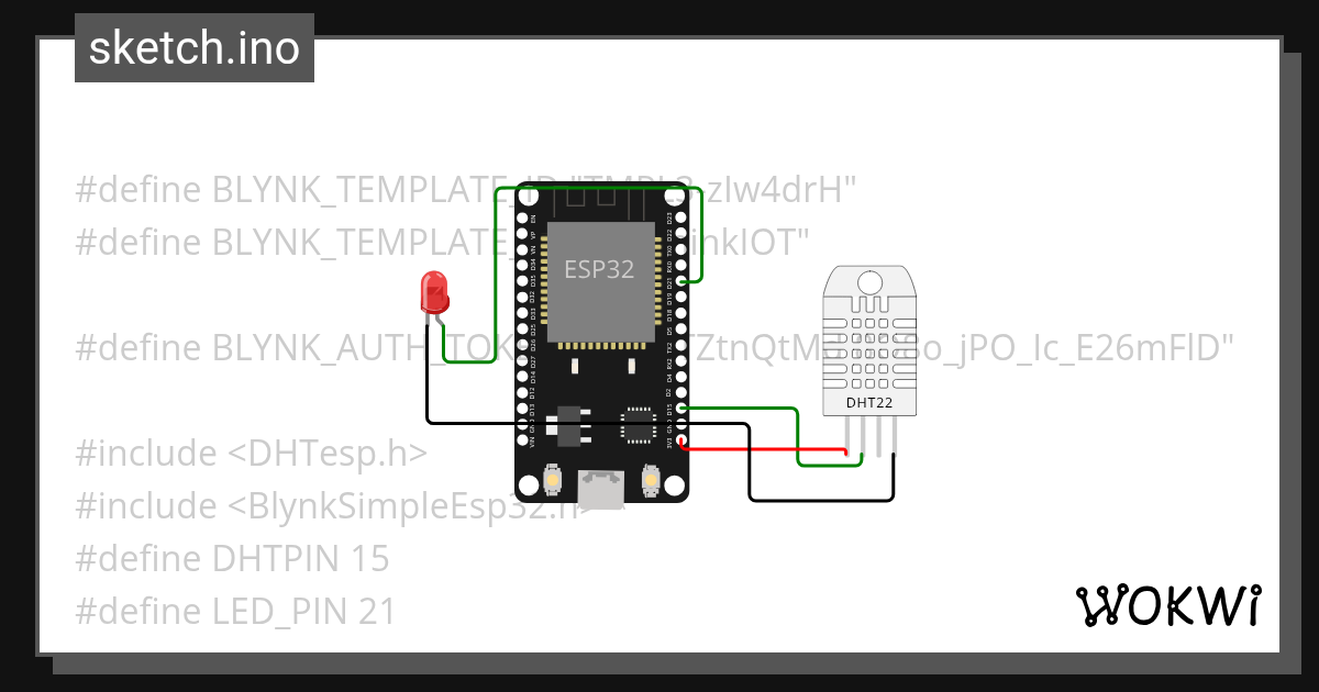 Project 6 - Wokwi ESP32, STM32, Arduino Simulator