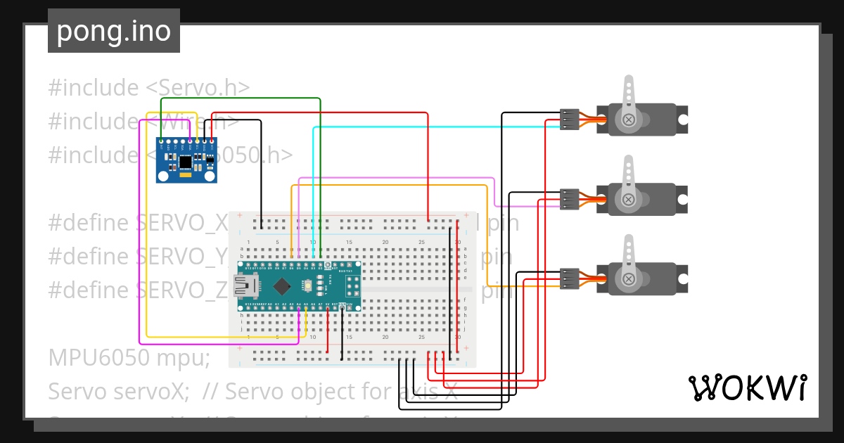 OKZ_G10-3AxisGimbal - Wokwi ESP32, STM32, Arduino Simulator