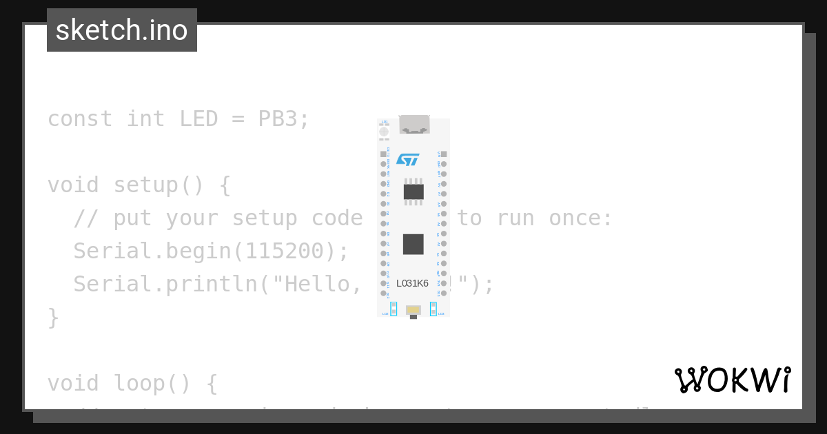 Stm32t4 Wokwi Esp32 Stm32 Arduino Simulator