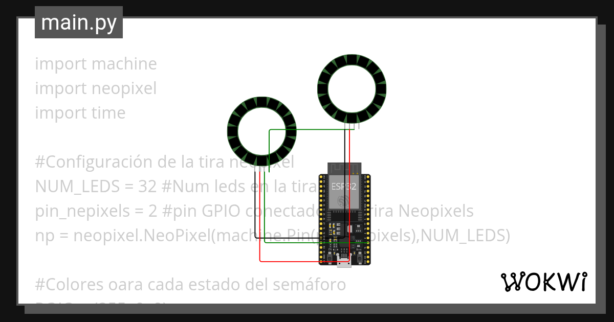 Semaforo_ejercicio3 Copy - Wokwi ESP32, STM32, Arduino Simulator