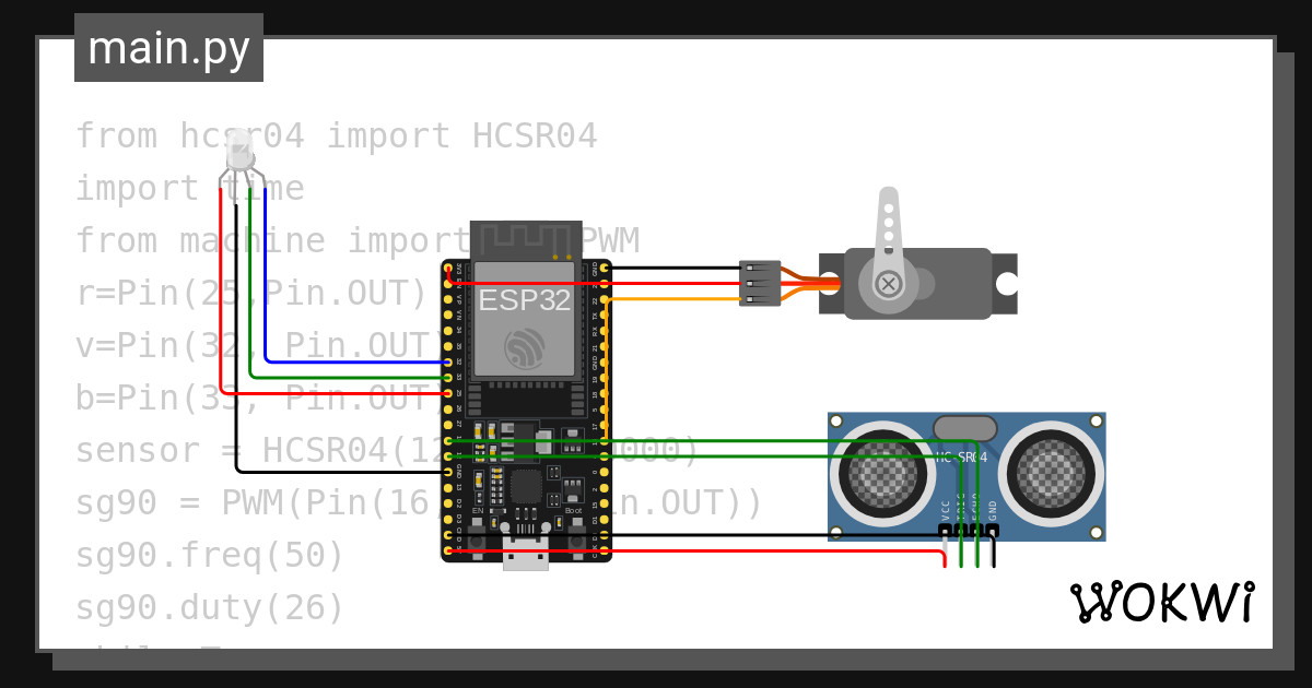 Parking Wokwi Esp32 Stm32 Arduino Simulator 3021