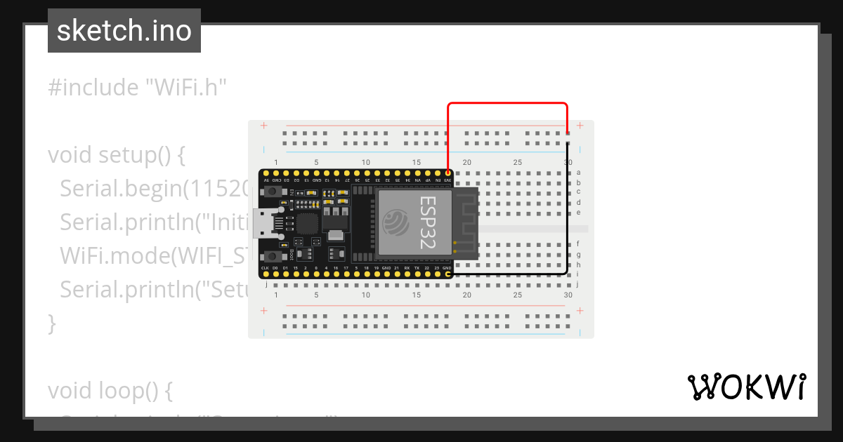 CEIS114 Module 2 - Lyndsie Morocco - Wokwi ESP32, STM32, Arduino Simulator