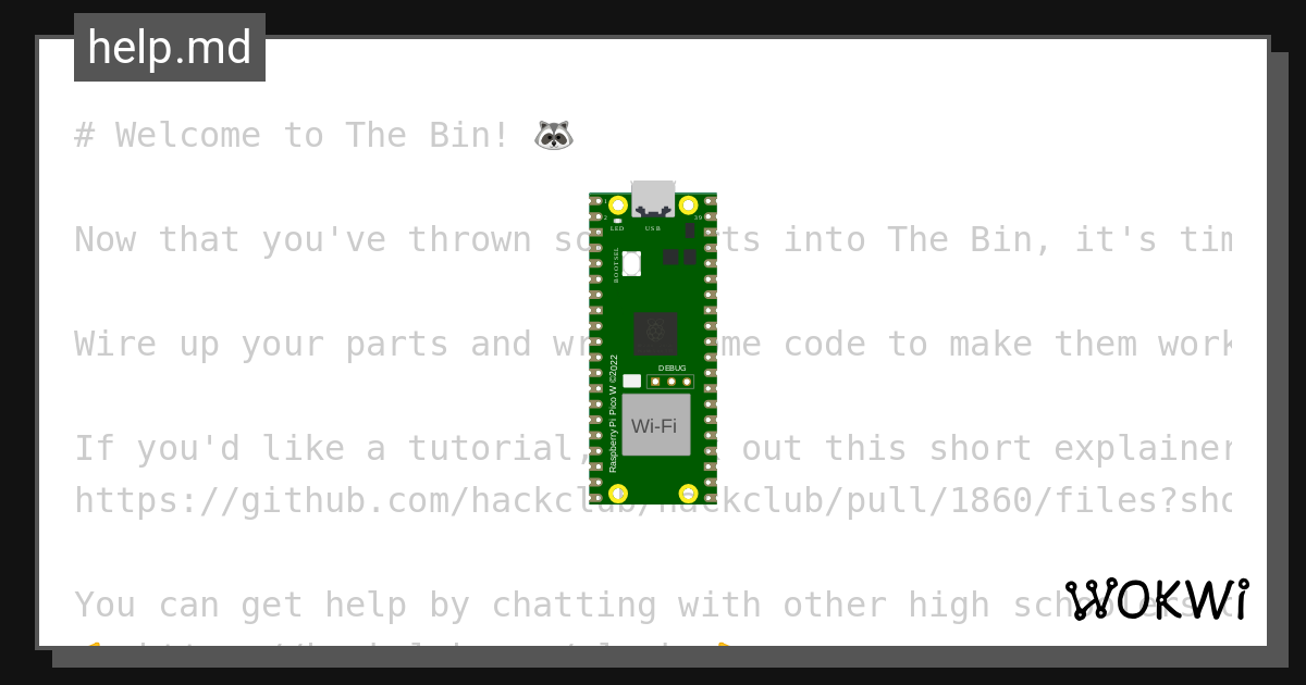 The Bin Wokwi Esp32 Stm32 Arduino Simulator 0292