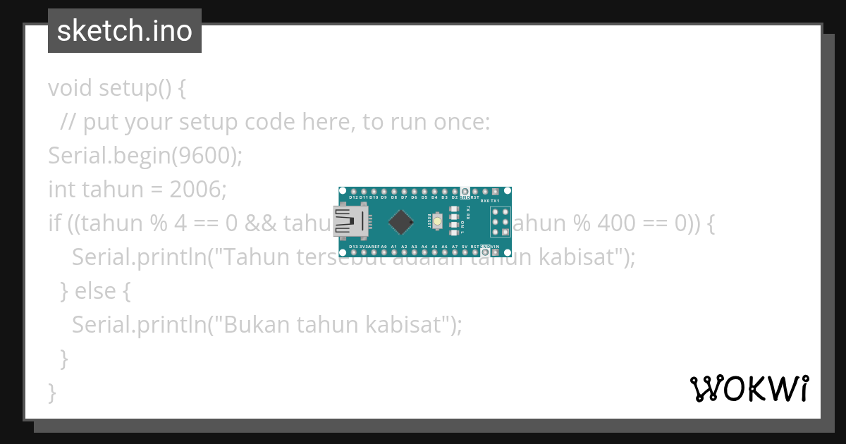task 3 bagian 4 - Wokwi ESP32, STM32, Arduino Simulator