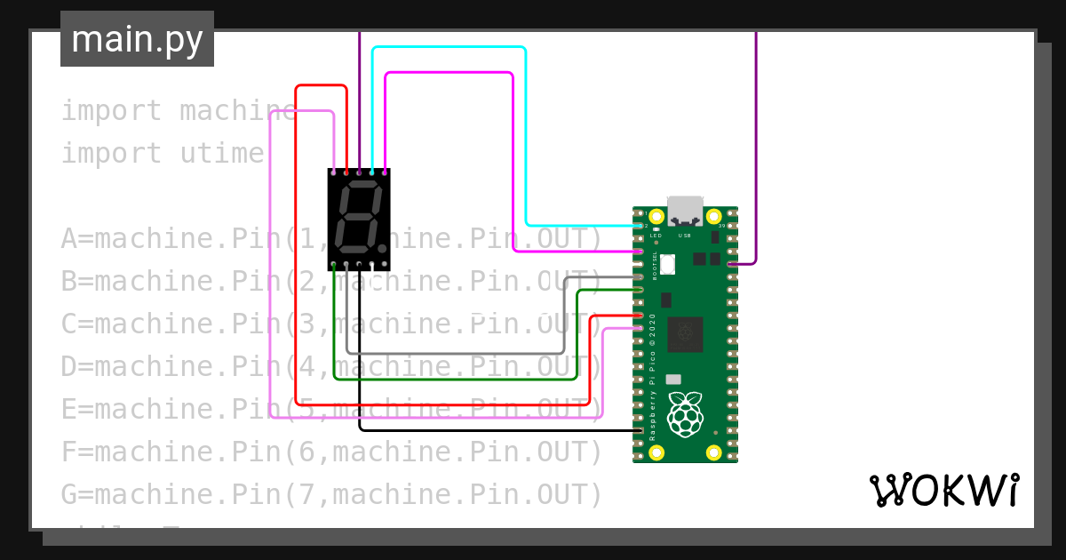 58 Segments Wokwi Esp32 Stm32 Arduino Simulator