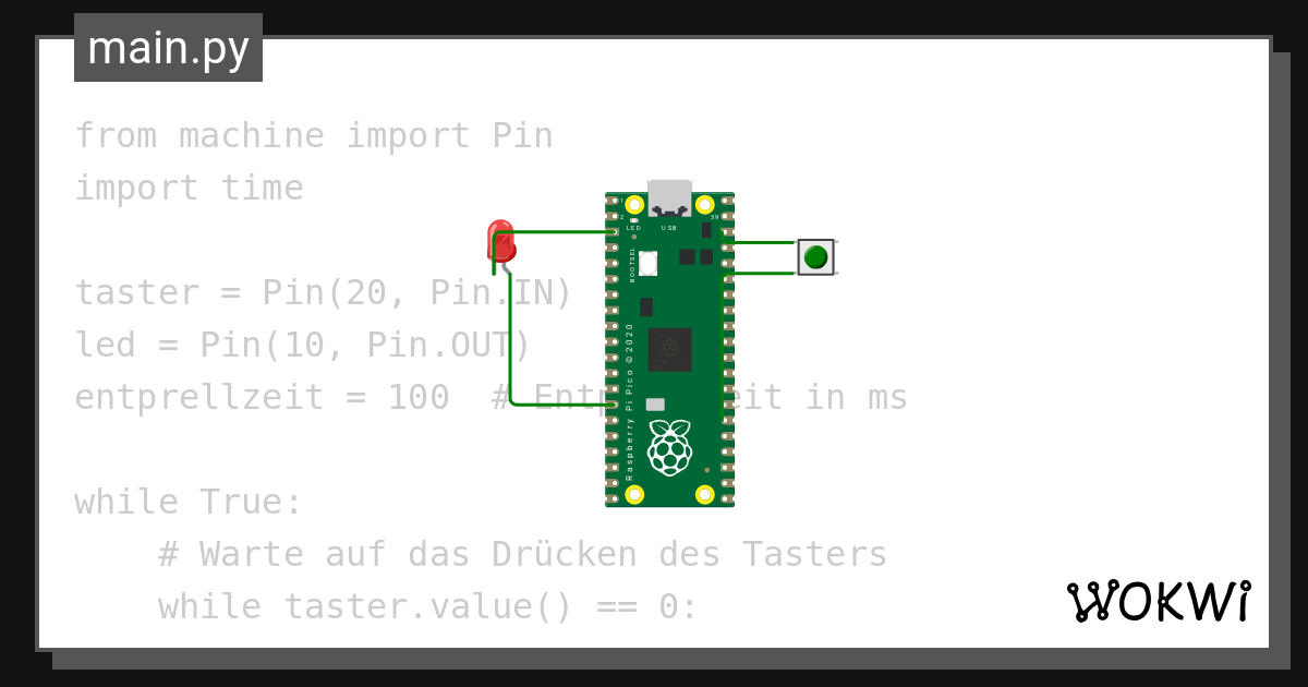 4 2 Entprellen Per Systemtimer Wokwi Esp32 Stm32 Arduino Simulator
