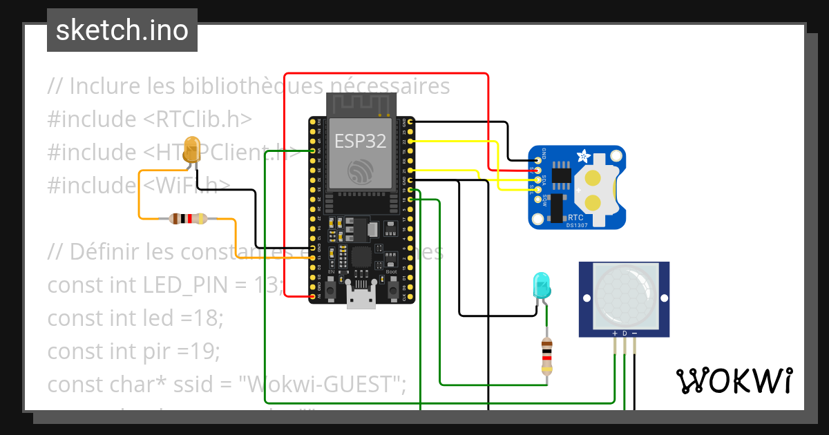 Solution IOT Part III - Wokwi ESP32, STM32, Arduino Simulator
