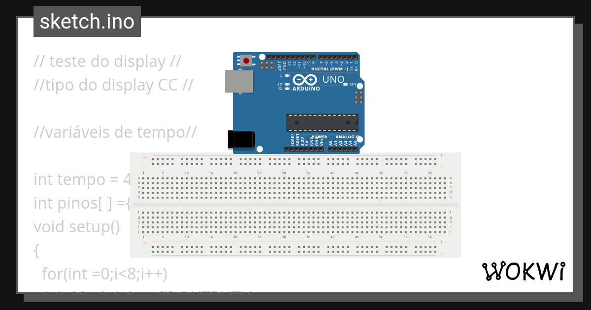 Barreira Wokwi Esp32 Stm32 Arduino Simulator 