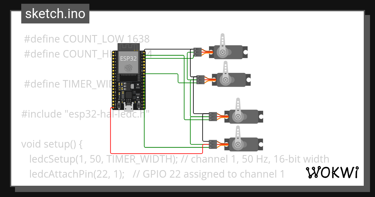 Wokwi - Online ESP32, STM32, Arduino Simulator
