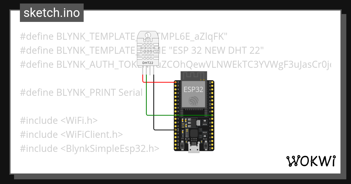TUGAS UTS ESP 32 - Wokwi ESP32, STM32, Arduino Simulator