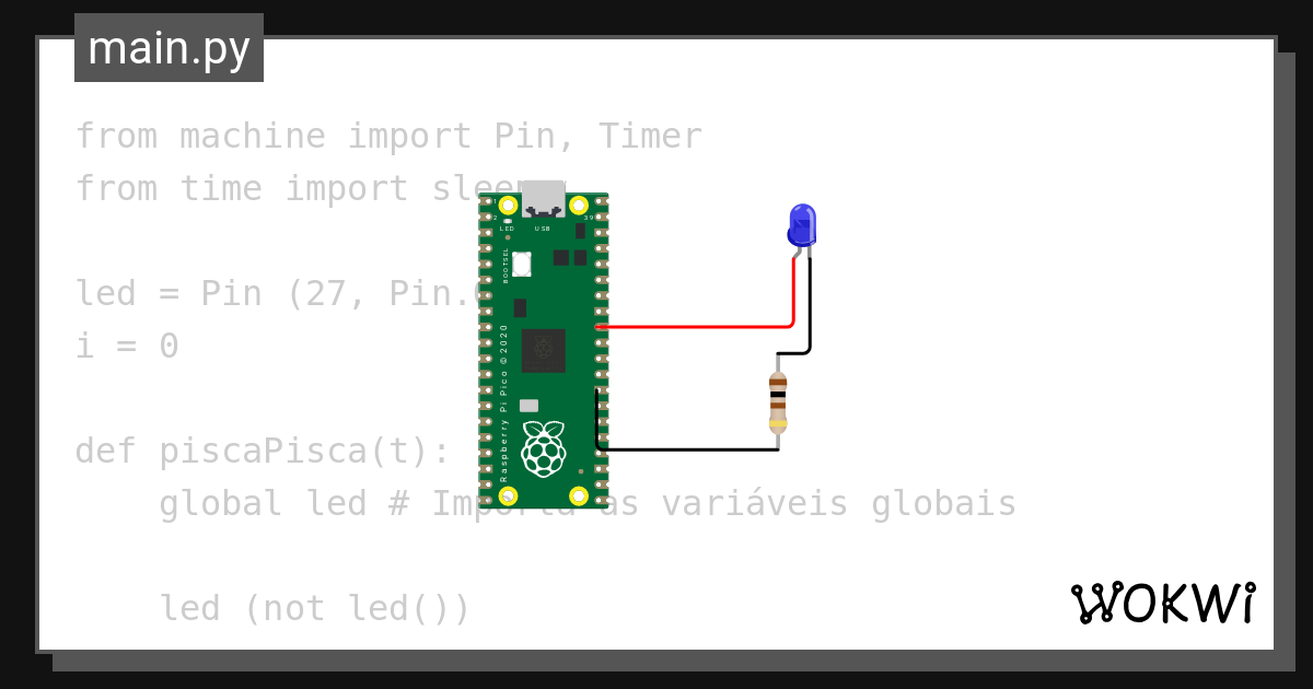 Exemplo Obr 2 Wokwi Esp32 Stm32 Arduino Simulator
