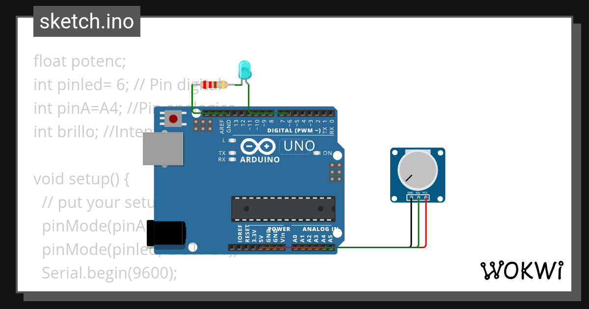 ejercicio c - Wokwi ESP32, STM32, Arduino Simulator